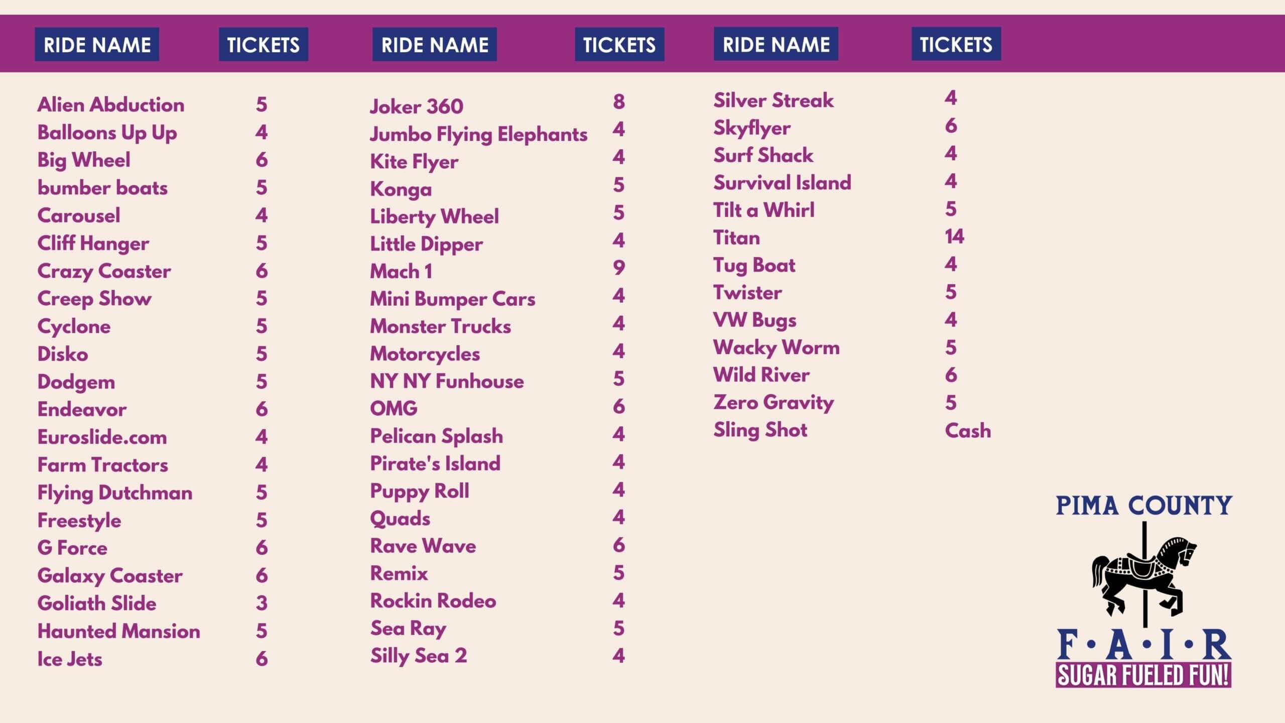 Carnival - Pima County Fair
