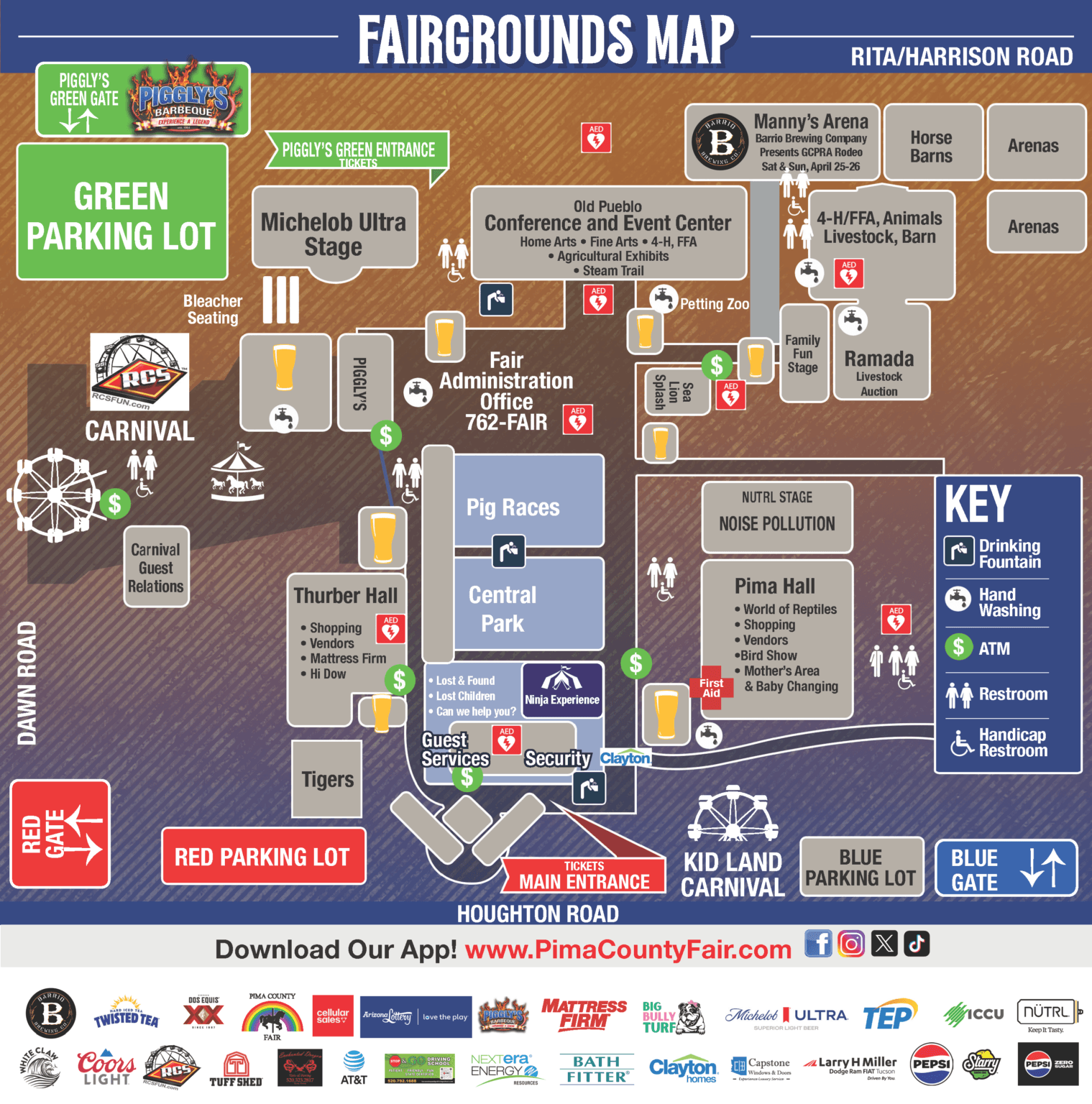 Map - Pima County Fair